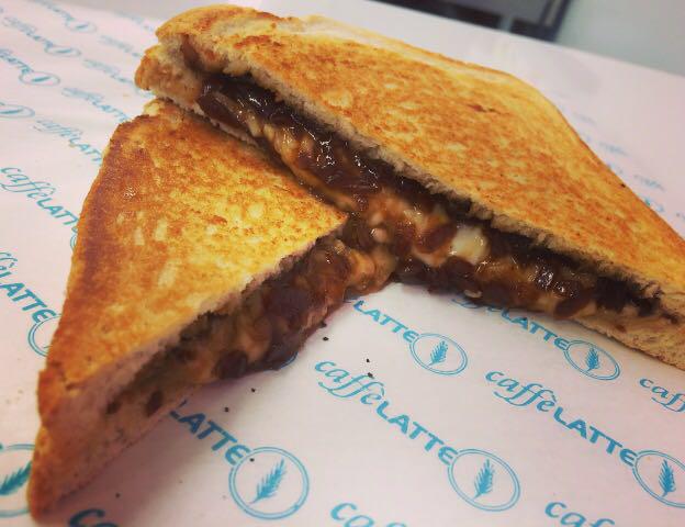 Red Onion Chutney & Cheese Panini, Toastie or Toasted Wrap