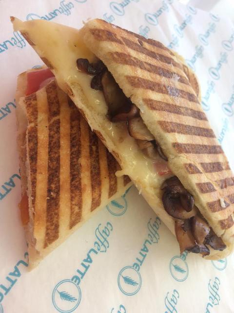Stilton & Fried Mushroom Panini, Toastie or Toasted Wrap
